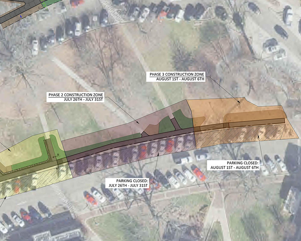 Lee Blvd. sidewalk replacement project impacts area infrastructure | Mississippi State University